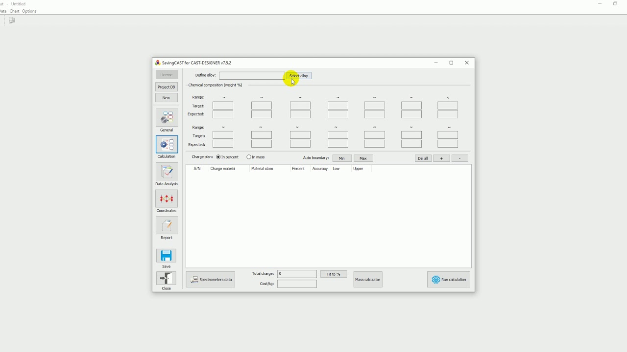 SAVINGCAST Software - Demo for STEEL - YouTube