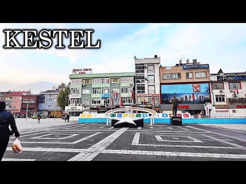 Bursa Kestel Merkez Yürüyüş Turu | Günlük Hayat & Sokaklar