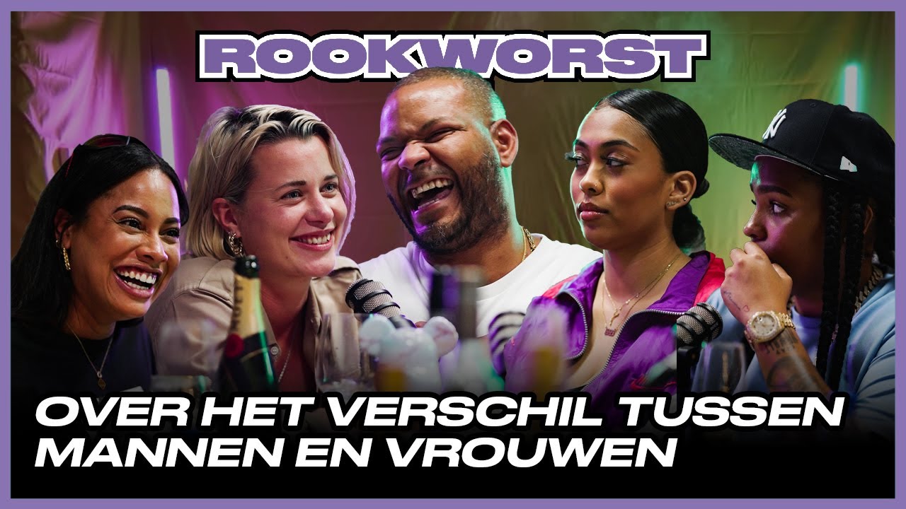 Hef, Quessswho, Dieuwertje, Dominique & Kimberlee in Rookworst de ...