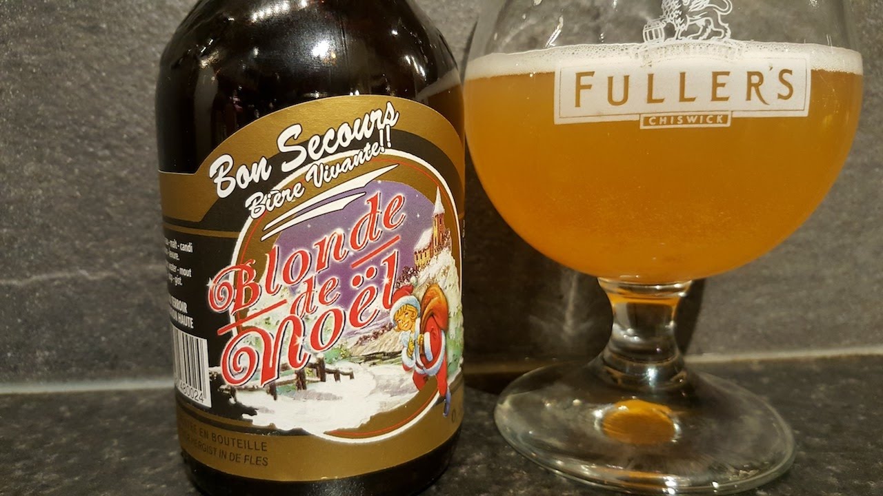 Brasserie Caulier Bon Secours Blonde de Noël | Belgian Craft Beer ...