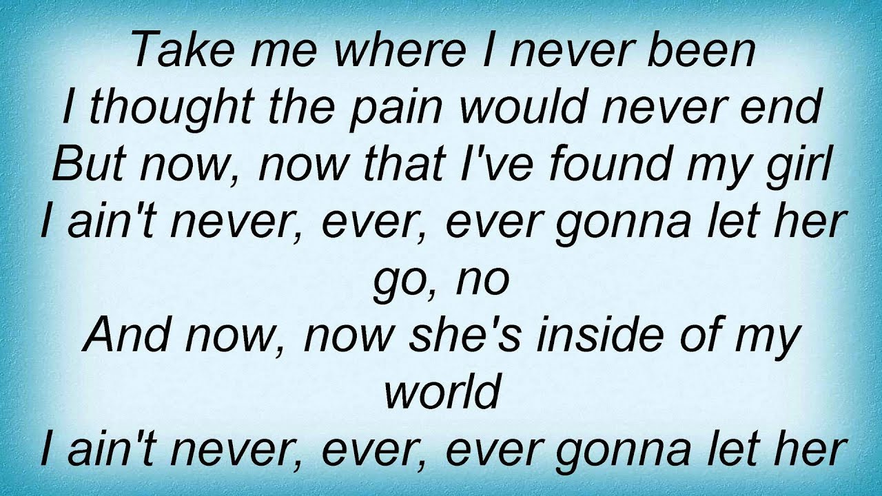 Jaheim - I Ain't Never Lyrics - YouTube