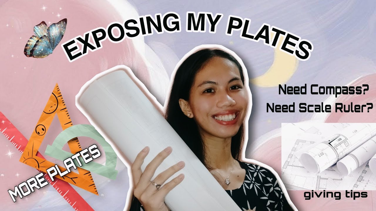 MY FIRST YEAR ARCHITECTURAL PLATES | 1st Sem. | GRAPHIC - YouTube