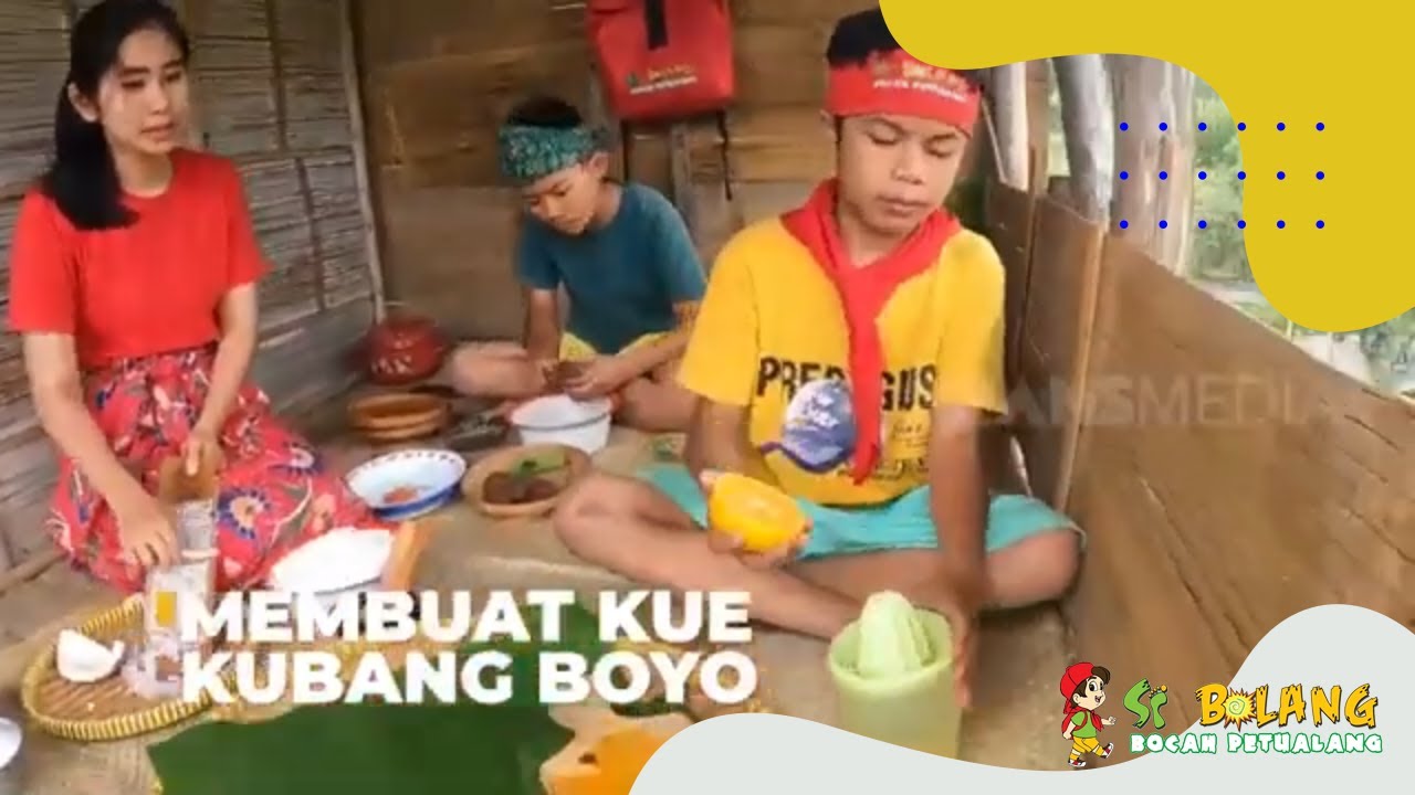 Membuat Kue Kubang Boyo | SI BOLANG (07/02/23) - YouTube