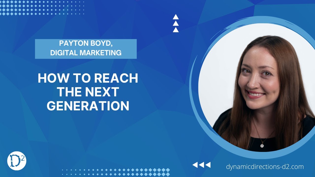 How to Reach the Next Generation - YouTube