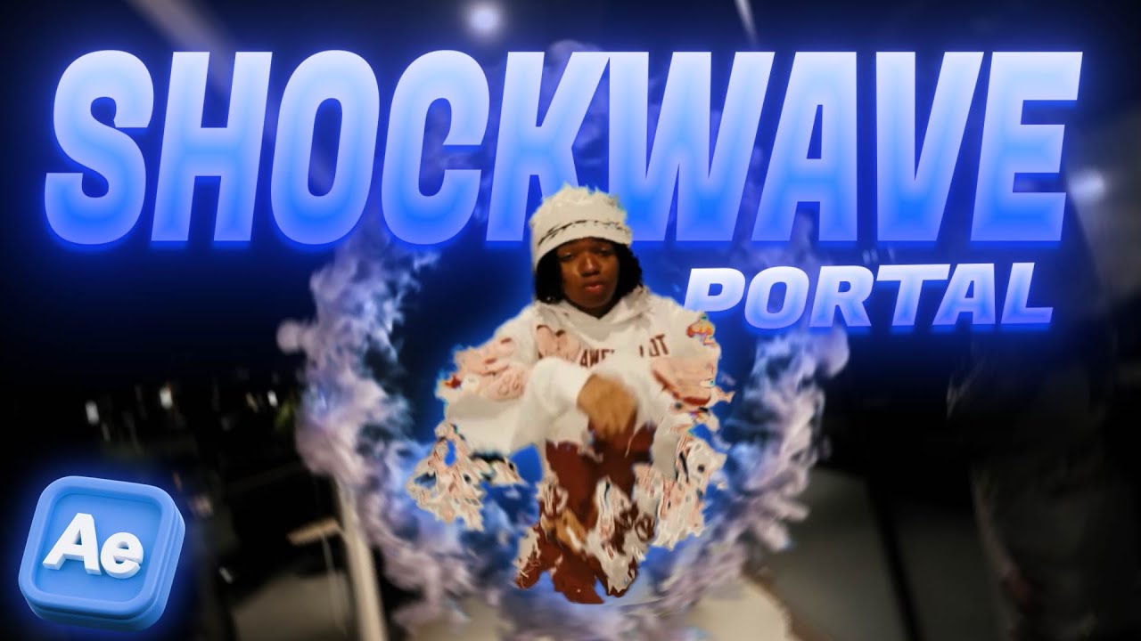 INSANE SHOCKWAVE PORTAL EFFECT - After Effects - YouTube