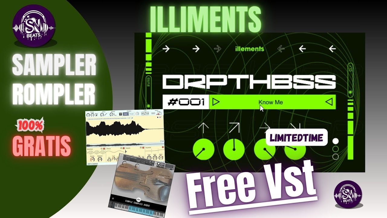 🎁NUEVO!! 3 PLUGINS GRATIS! POR TIEMPO LIMITADO, ROMPLER, SAMPLER VST ...