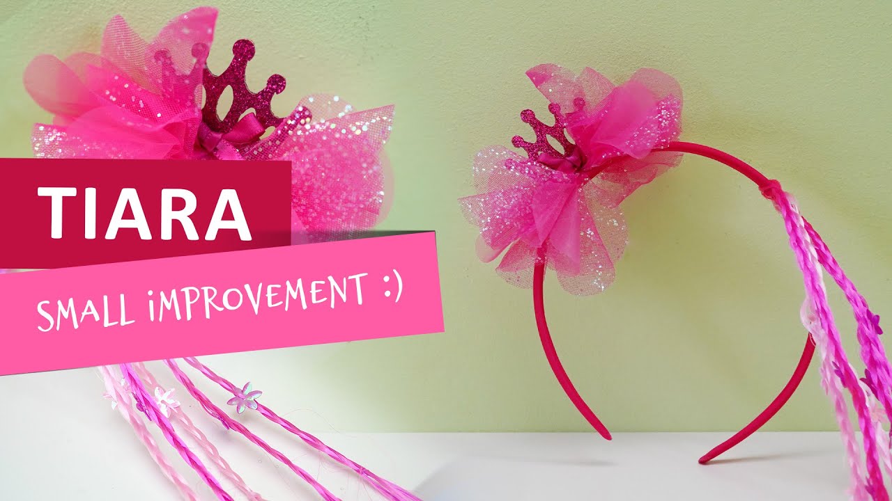 How to make a Tiara Decoration - YouTube