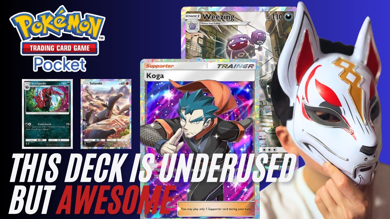 You Won't Believe The Power Of This Weezing Koga Dark Deck In Pokemon ...
