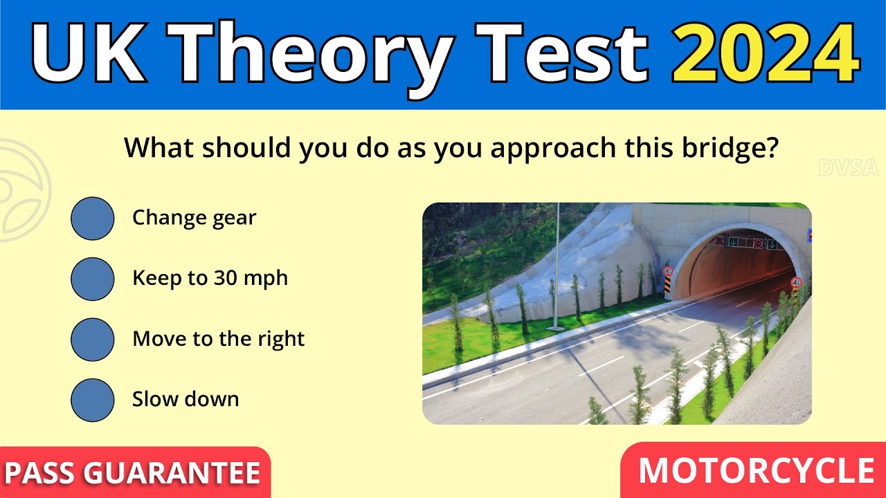 2024 Licensed by DVSA Theory Test - Motorcycle theory test 2024 - YouTube