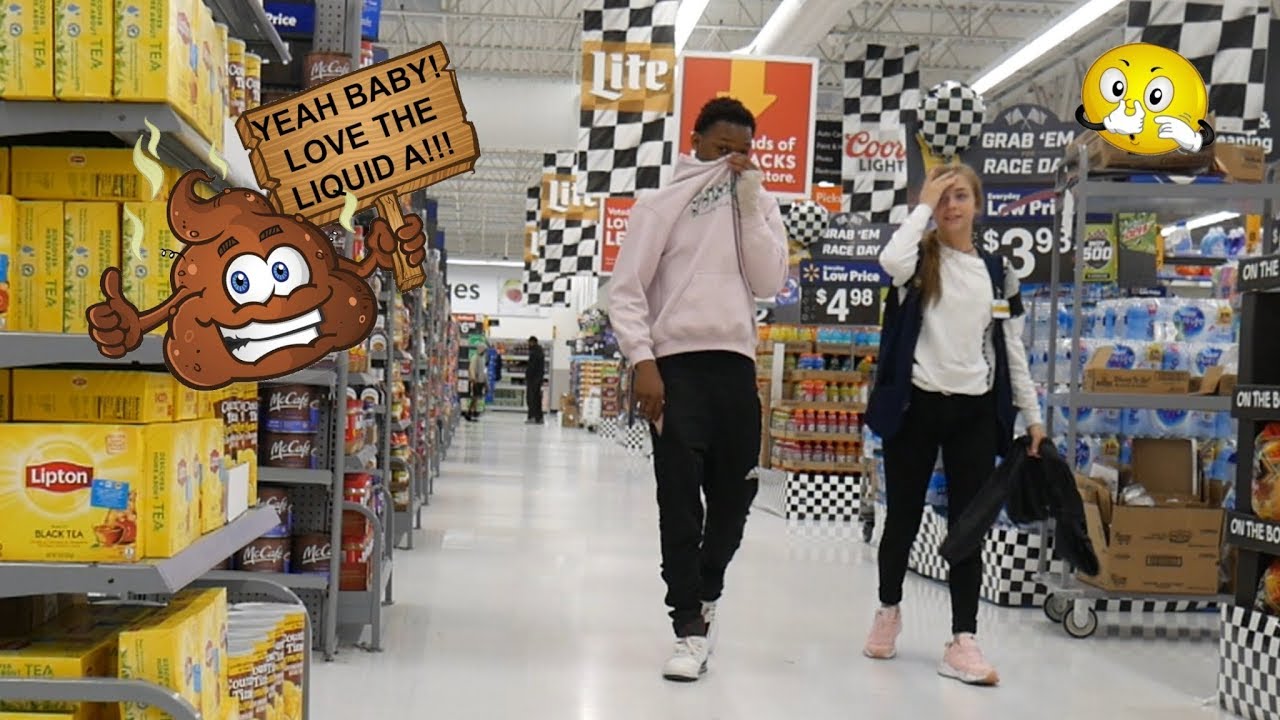 FART SPRAY PRANK | THE SHARTER | WALMART PRANKS - YouTube
