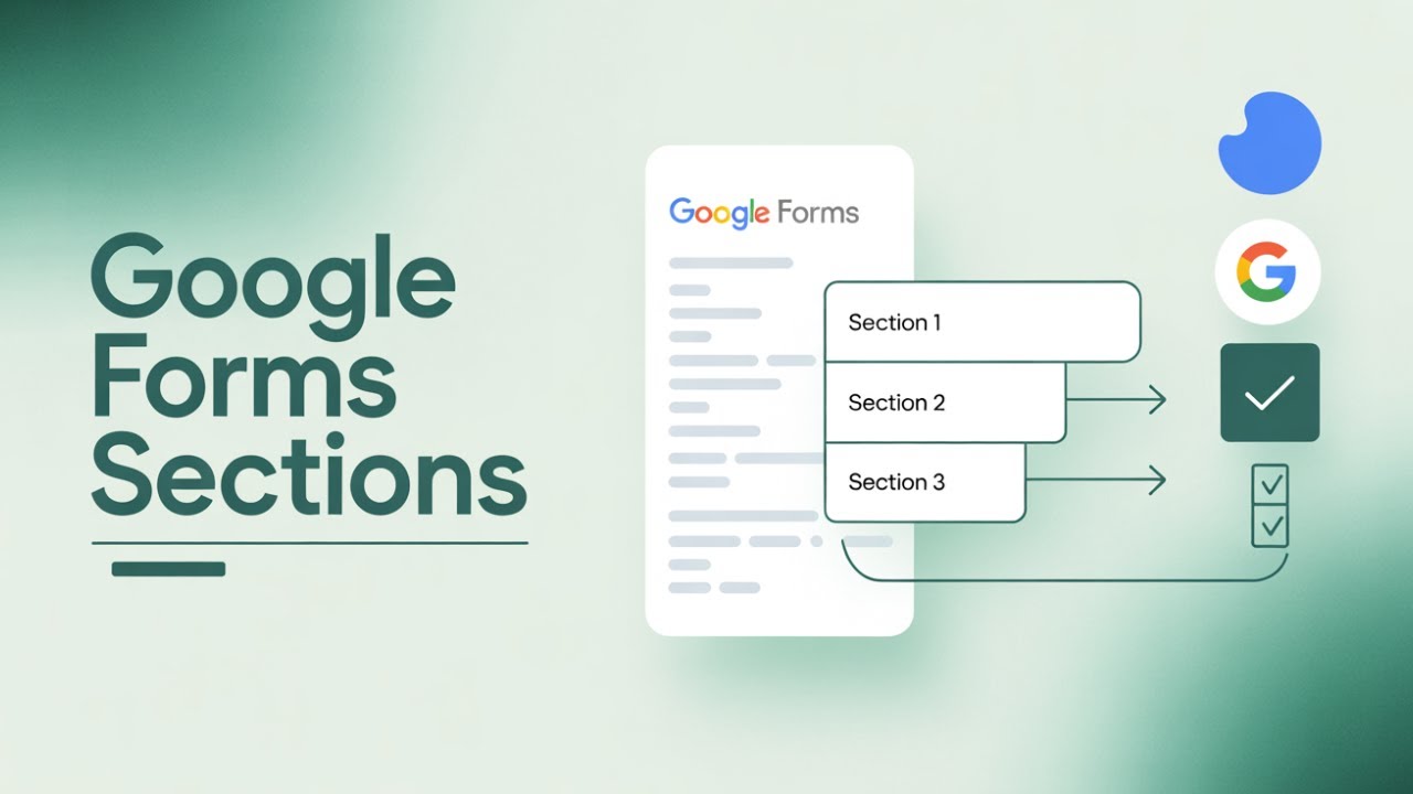 How to Create Multiple Sections in Google Forms! - YouTube