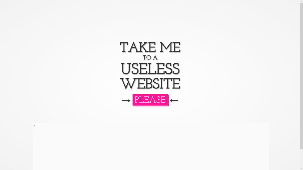 The most useless websites - YouTube