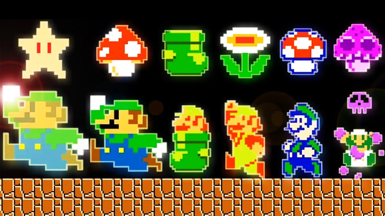 Super Mario Maker 2 - All SMM2 Power-Up!! - YouTube
