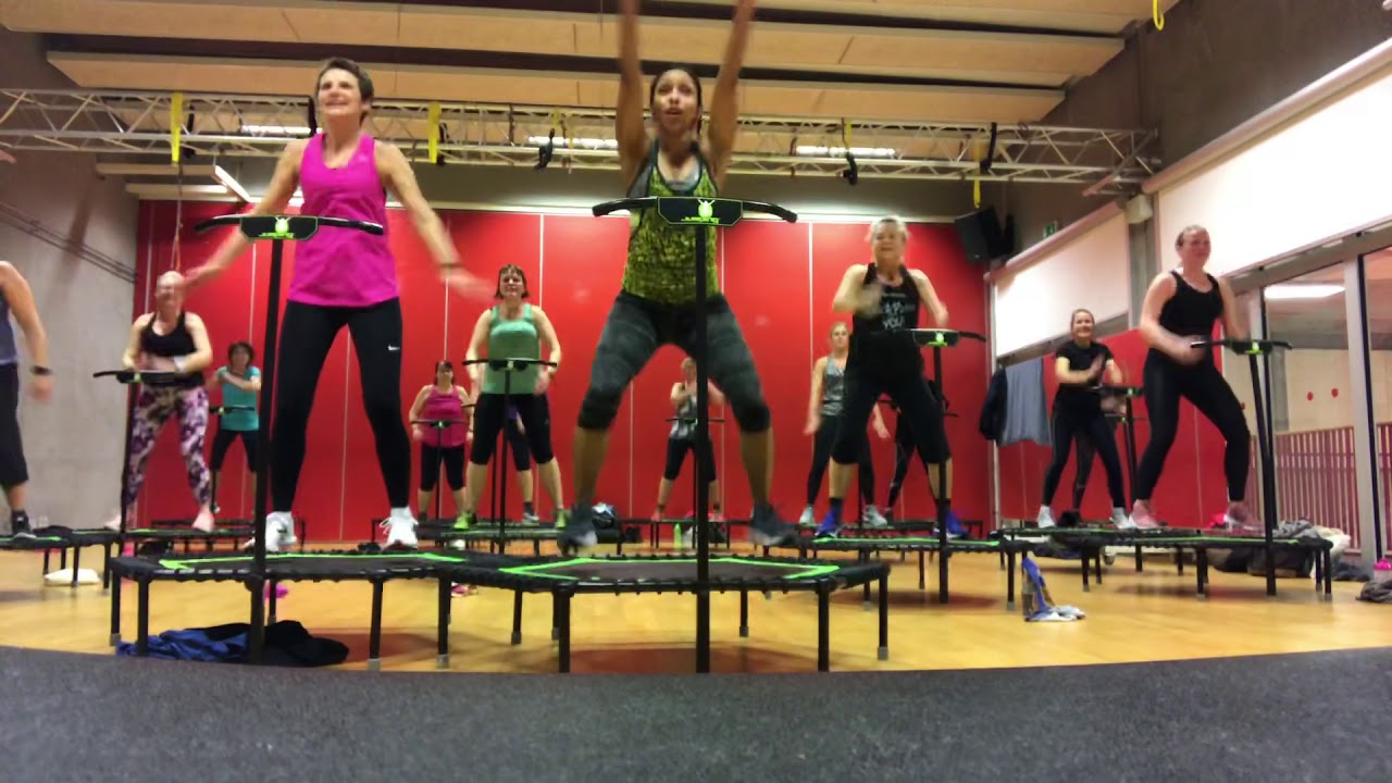 Jumping Fitness Choreo by Gloria Sosa Larsen - YouTube
