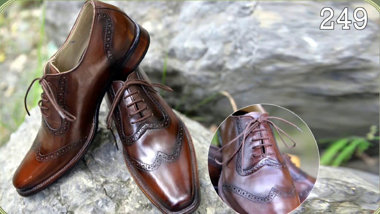 New Deigns of Men's Designer Real Leather Handmade Shoes - YouTube