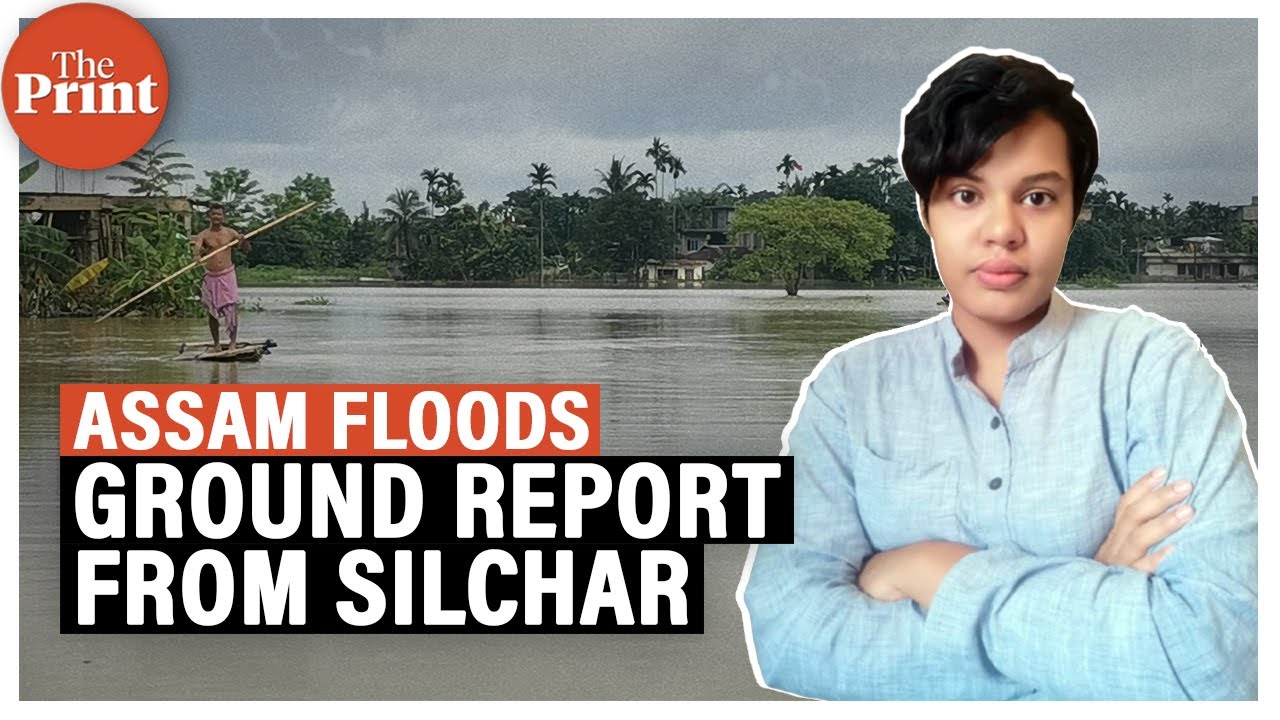 How devastating floods in Assam brought Silchar town to its knees - YouTube