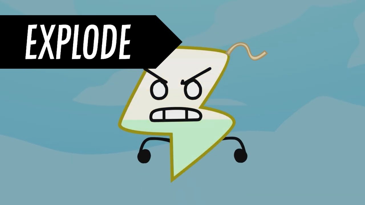 "I'm so mad I could just explode" but Lightning actually explodes - YouTube