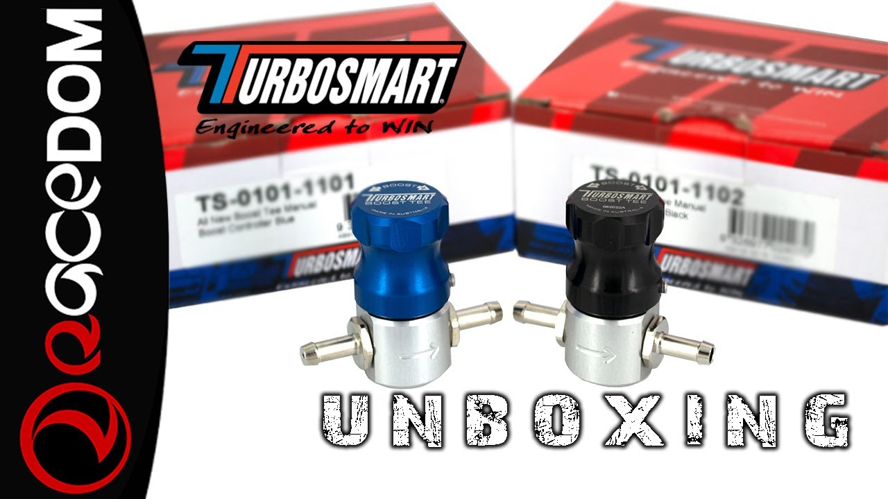 Unboxing Turbosmart All New Boost Tee Manual Boost Controller (Blue ...