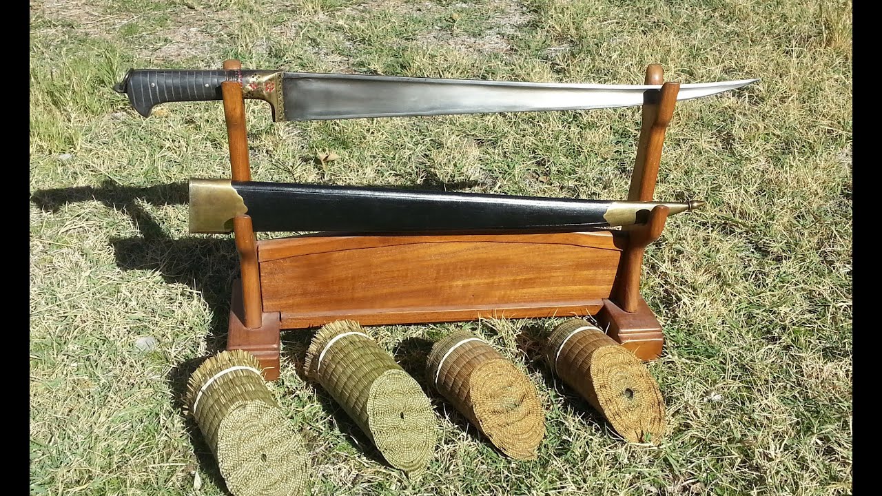 Cutting tatami with a Khyber knife. And... 1000 subscribers!!! - YouTube