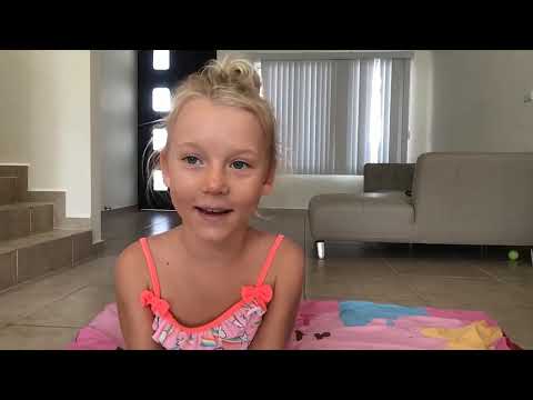 Girl Gymnast Viktoriya - Our Stretching and Flexibility Lesson at Home in Odesss
