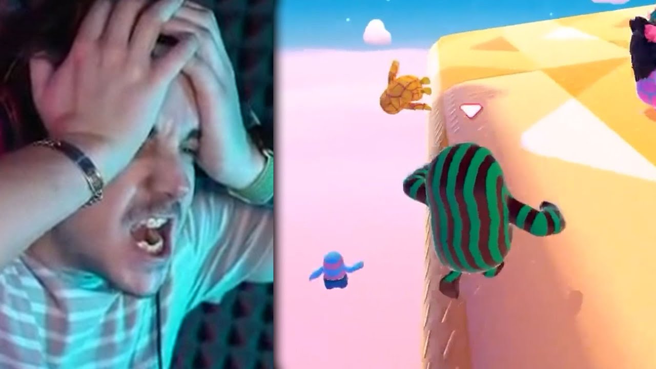 fall guys makes me rip my hair out - YouTube