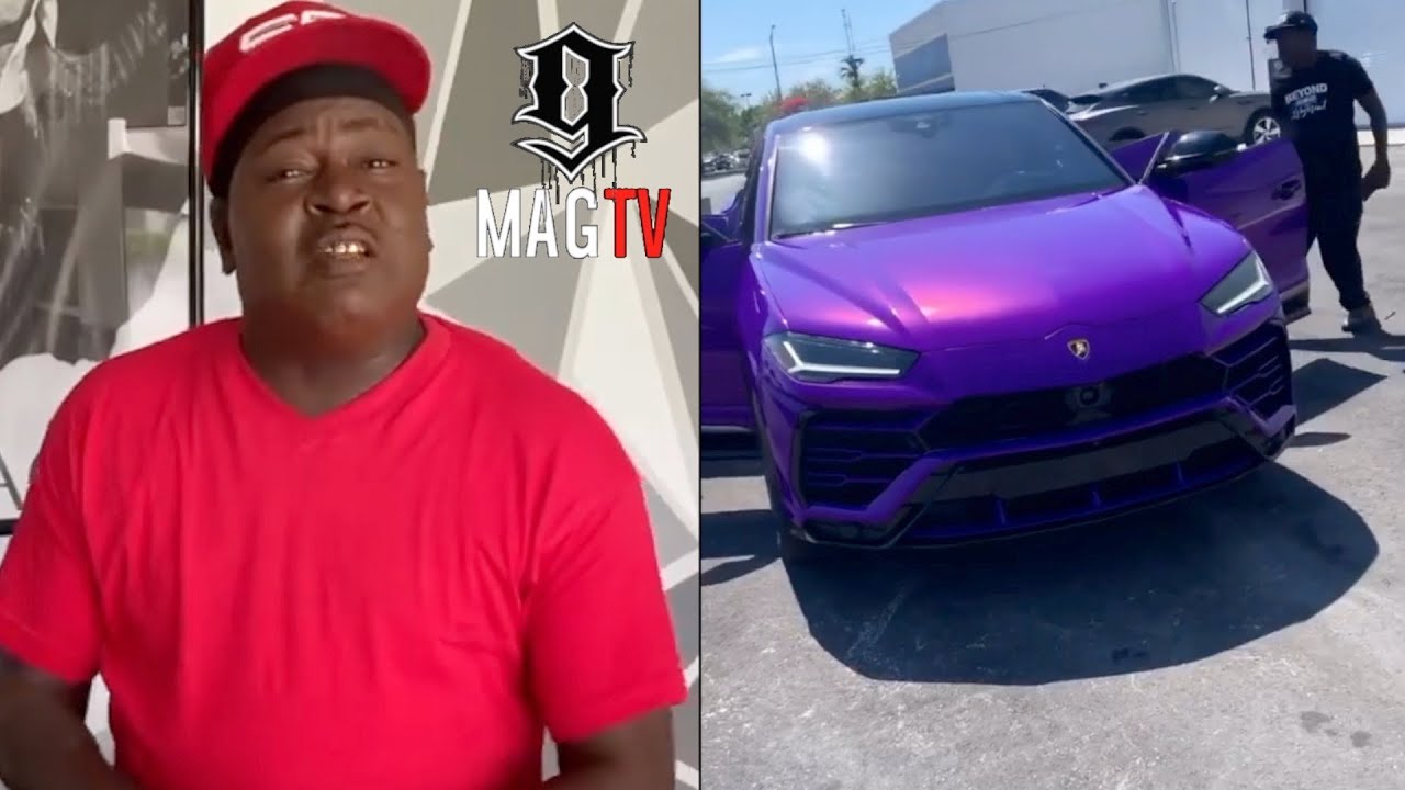 Trick Daddy Picks Up His Lambo After Having It Custom Wrapped! 🚙 - YouTube