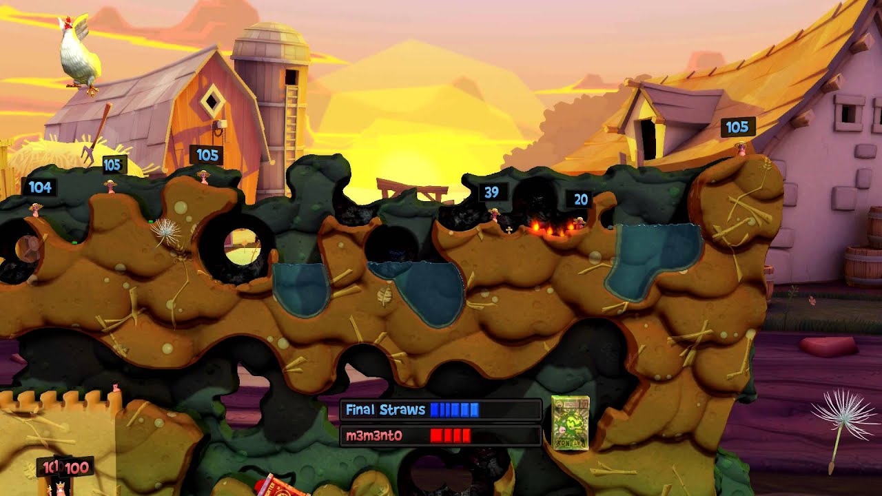 Worms: Revolution Walkthrough - Farmyard Face-Off Diaries, Mission 5 (Final Fight!) - YouTube