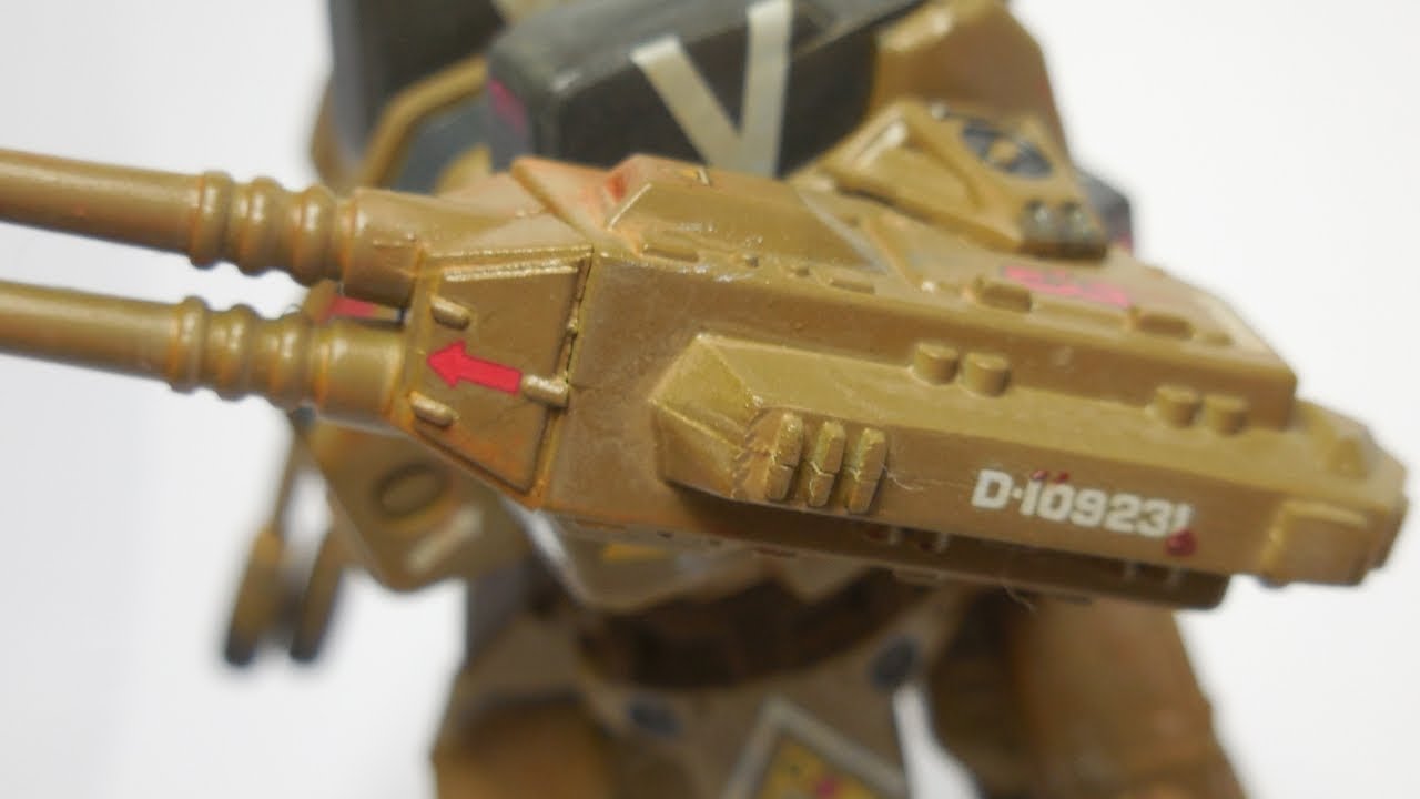 ARII 1:100 Macross Defender plamo build 5 FINAL - YouTube