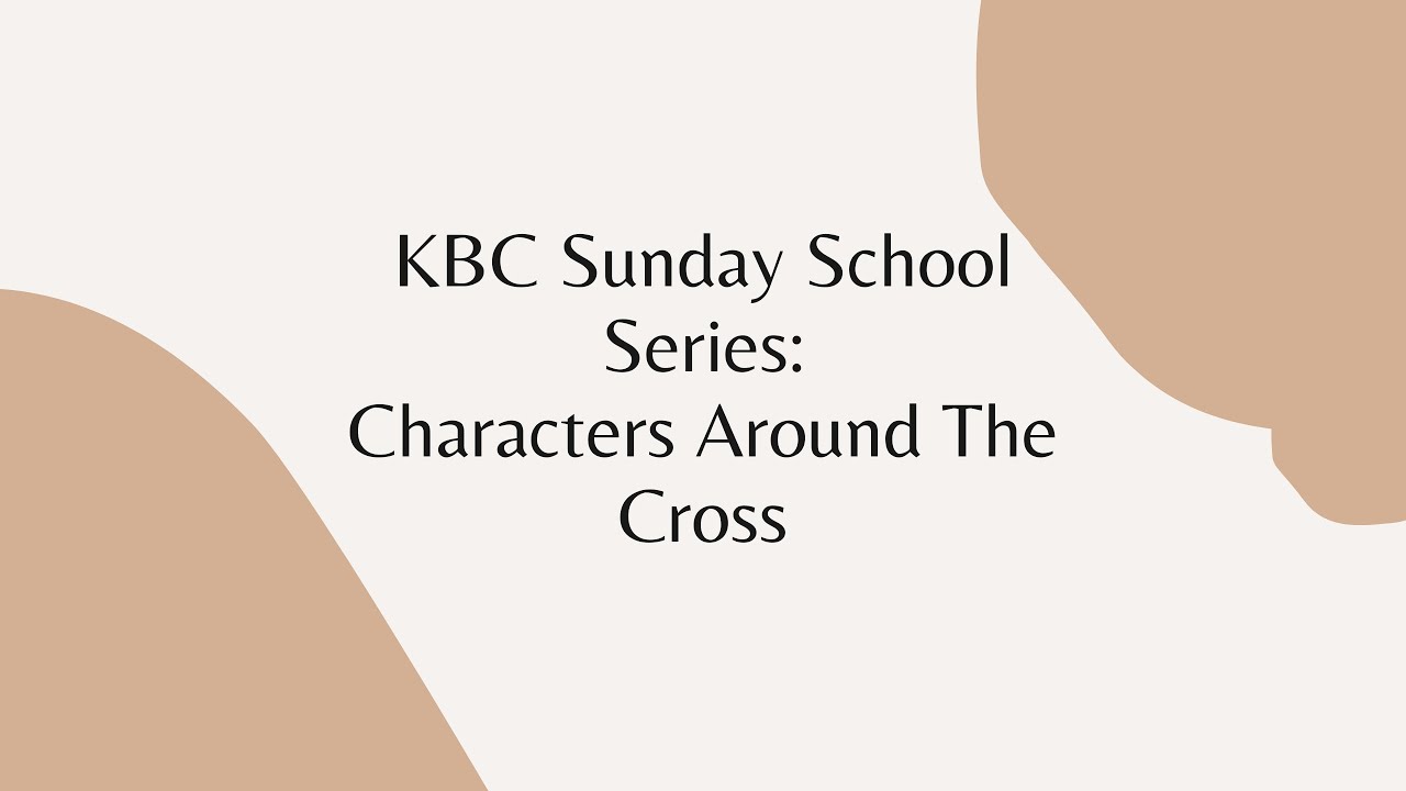 Characters Around The Cross - YouTube