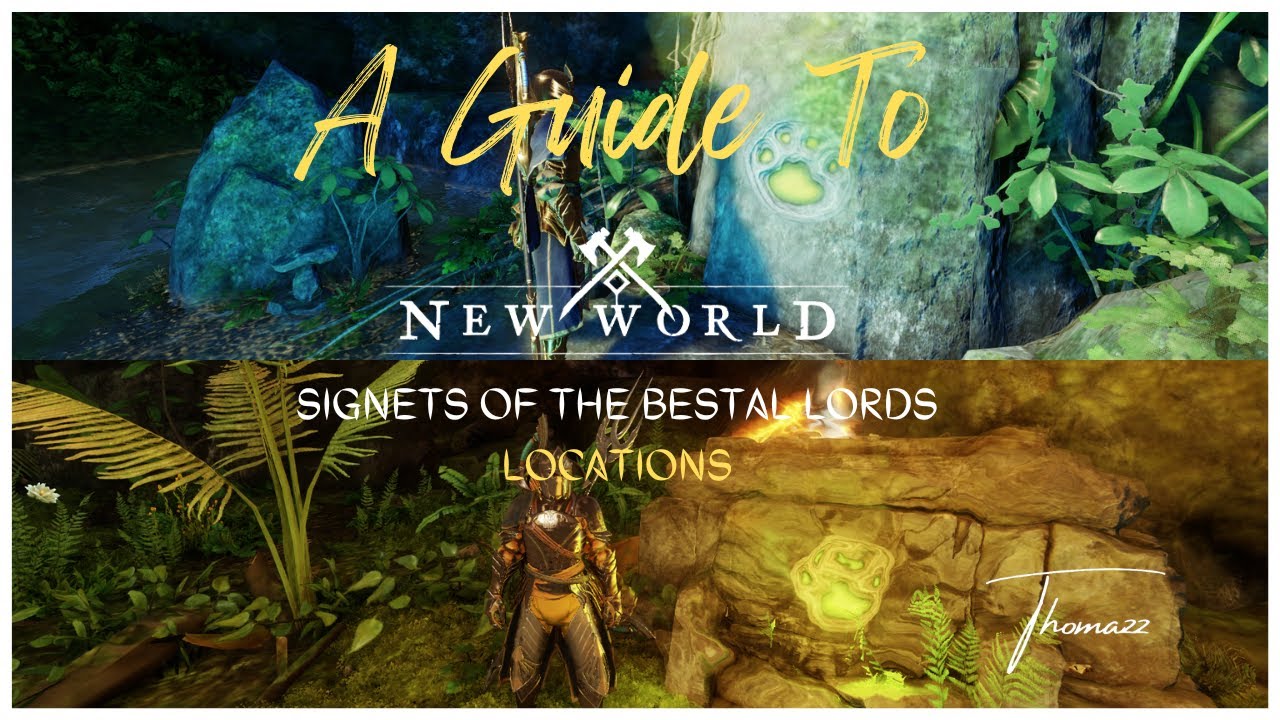 NEW WORLD SIGNETS | ALL LOCATIONS | BEAST LORD SIGNETS - YouTube