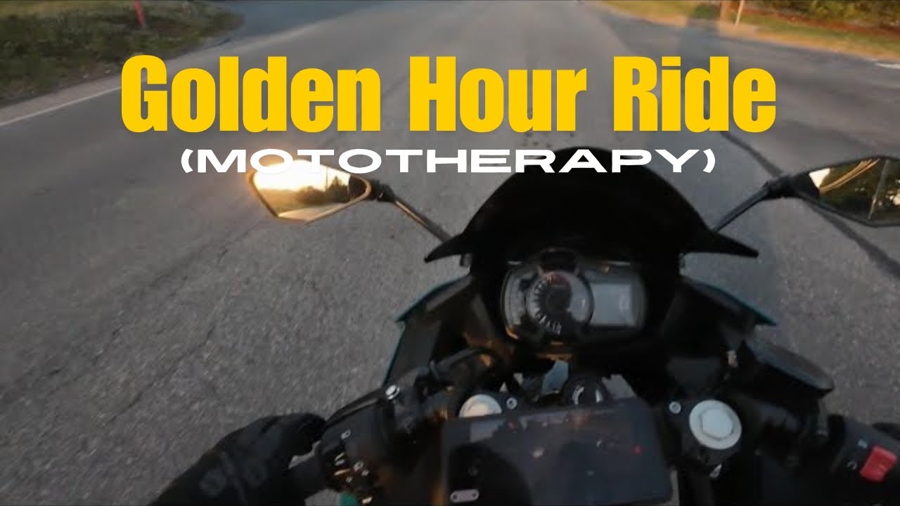 Chasing Sunset Views on Motorcycle Adventure (Golden Hour Ride) - YouTube