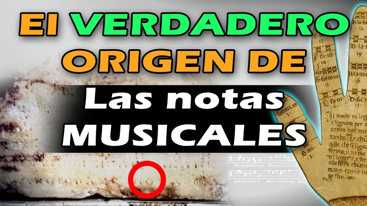 VERDADERO 🎶Origen de las notas musicales 🎶 - YouTube