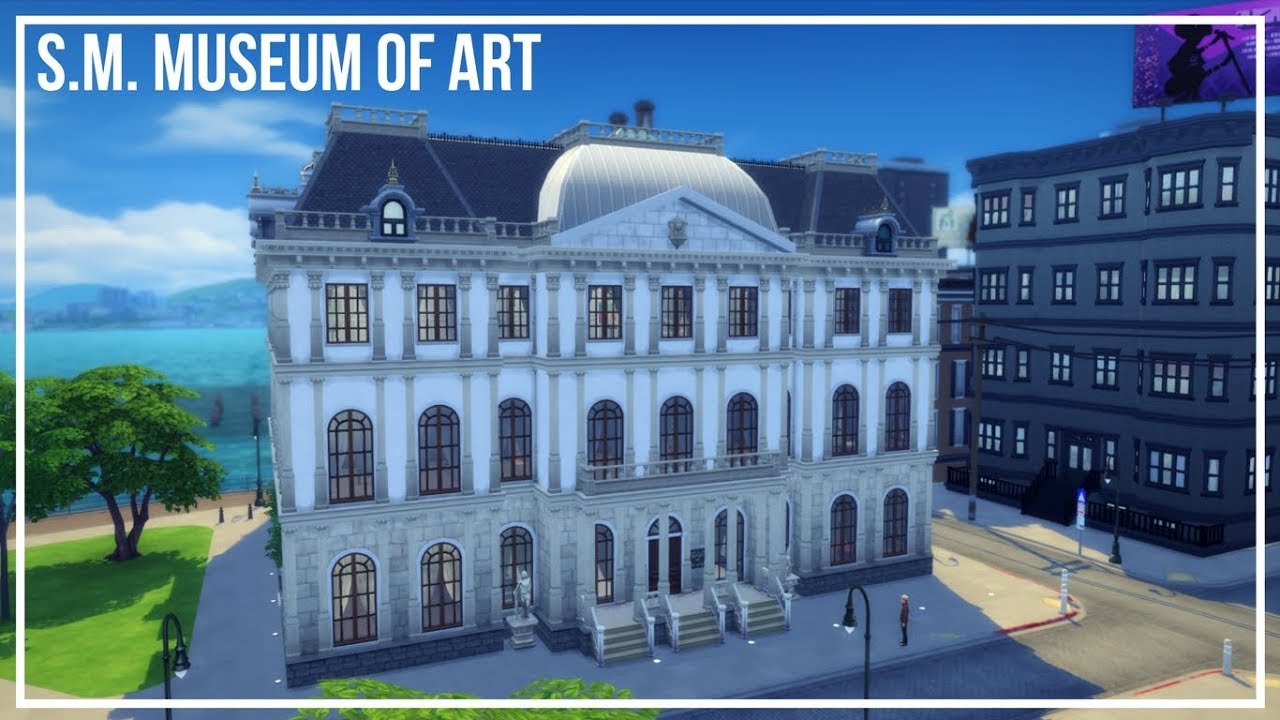 San Myshuno Museum of Art | The Sims 4 Community Lot Tour | SimmerNick ...