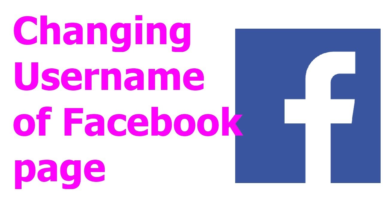 How To Change The Username Of Facebook Page YouTube how-to-change-the-username-of-facebook-page-youtube