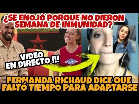 FERNANDA RICHAUD: FALTO tiempo para ADAPTARME|NO dieron SEMANA de ...