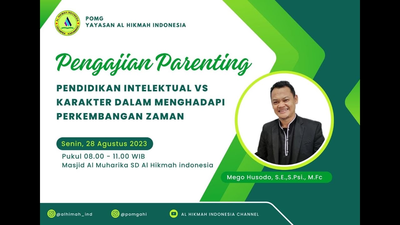 Pengajian Parenting ~ Mego Husodo, S.E,.S.Psi,.M.Fc. - YouTube