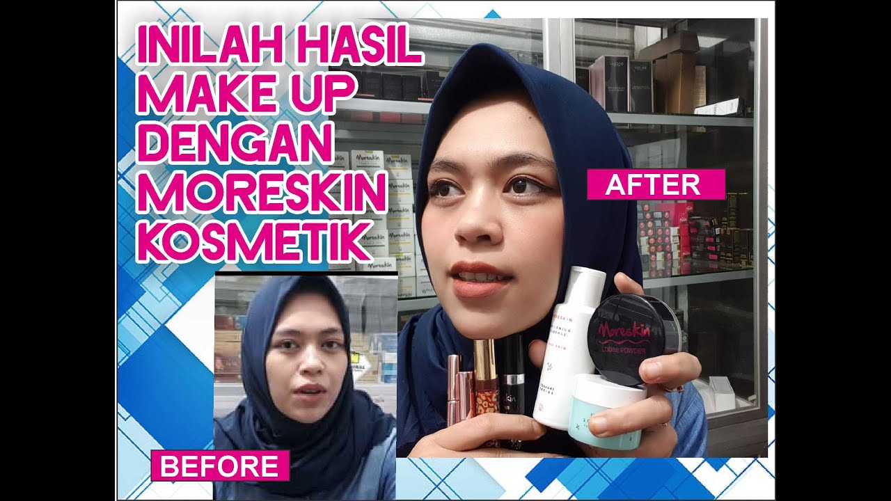 Make Up Moreskin- Simple Dengan Alat Seadanya - YouTube