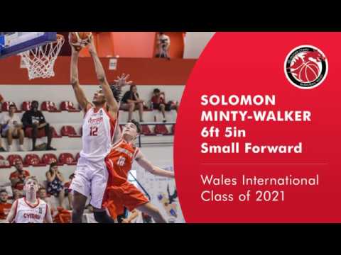Wales International Small Forward Solomon Minty Walker, Class of 2021 ...