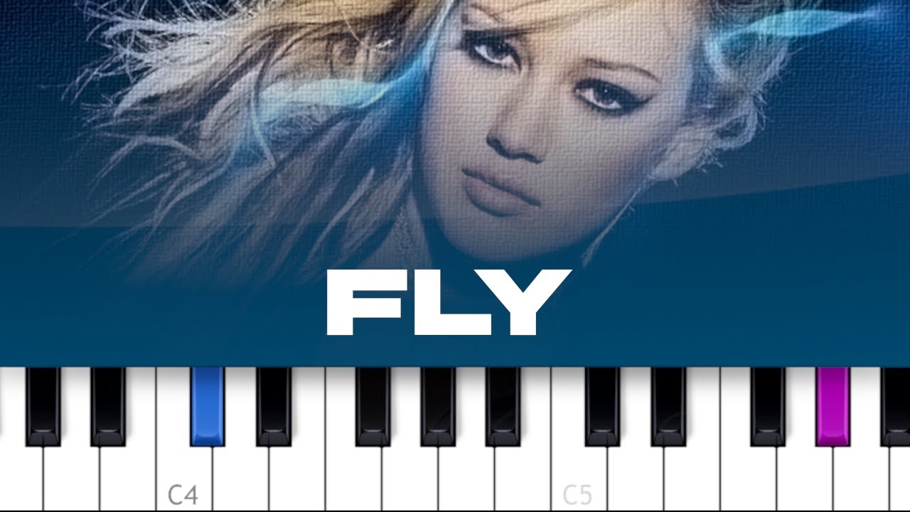 Hilary Duff - Fly (piano tutorial) - YouTube