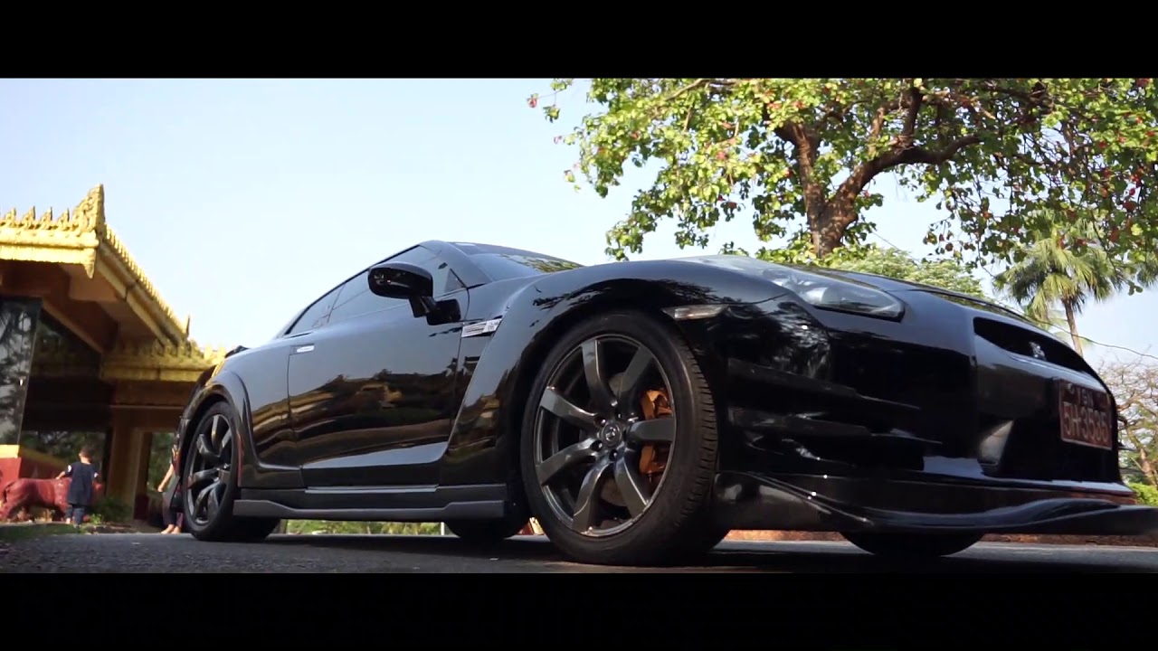 Nissan GTR 35 car porn MYANMAR - YouTube