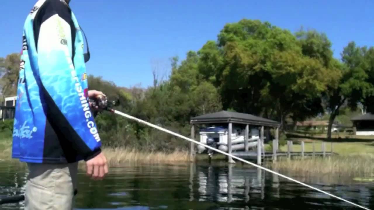 Bass Fishing Butler Chain Vinnerbaits, Basspro Shops - YouTube