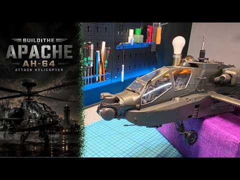 Build the Apache AH-64 Attack Helicopter - Pack 11 - Stages 87-92 - Agora Models