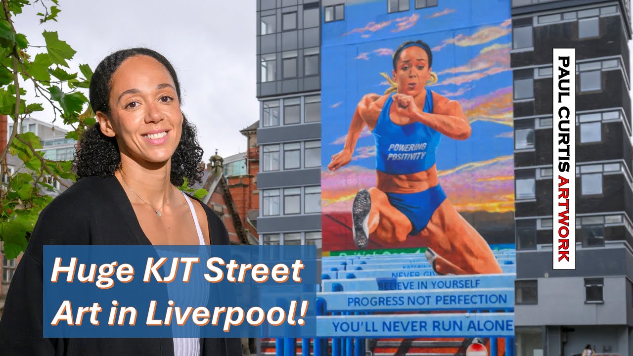 KJT Katarina Johnson Thompson Mural by Paul Curtis - YouTube