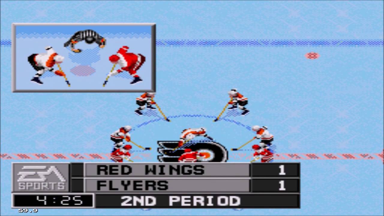 NHL 97 Sega Genesis Gameplay HD - YouTube