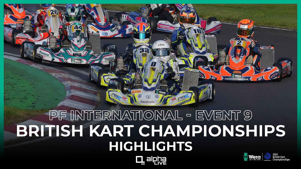 PFi RACE Highlights - Event 9 (IAME) British Kart Championships - YouTube