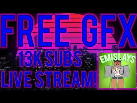 MAKING GFX FOR MY FANS LIVE! COME JOIN! :D - YouTube