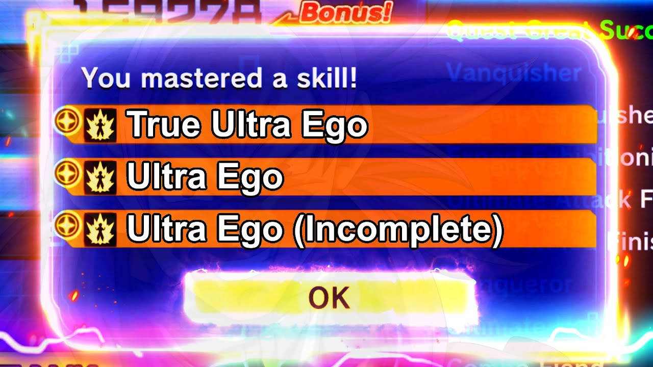 NEW 'TRUE ULTRA EGO' BUILD IN DRAGON BALL XENOVERSE 2 - YouTube