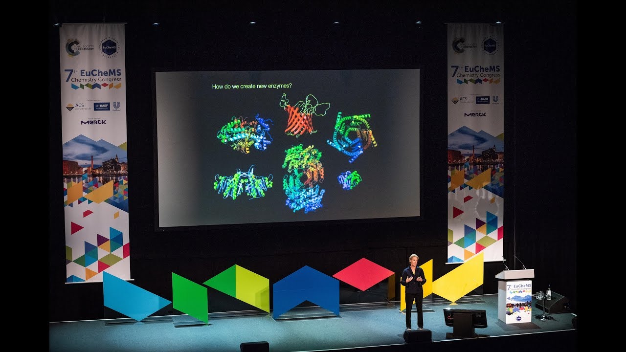 Professor Frances Arnold (EuChemS2018 plenary speaker) - YouTube