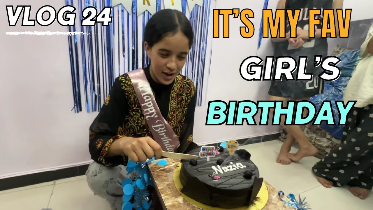 Vlog 24 : it’s my fav girl’s birthday 🎈 - YouTube