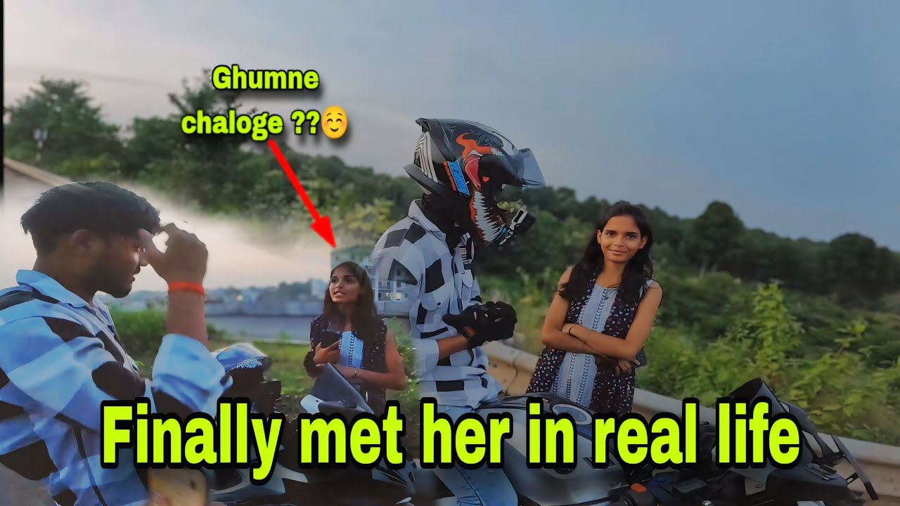 FINALLY MET HER IN REAL LIFE 😍| INSTA TO REAL LIFE | @alexsonuvlog4310 ...